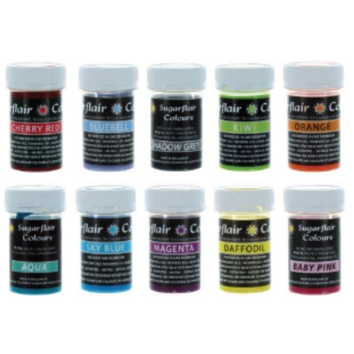 Sugarflair Pastel Food Colouring Paste Collection | Craft Company