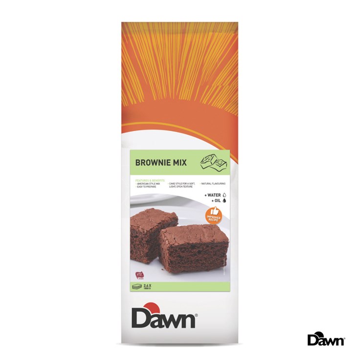 Dawn Foods Brownie Mix - 4 x 3.5kg | Craft Company