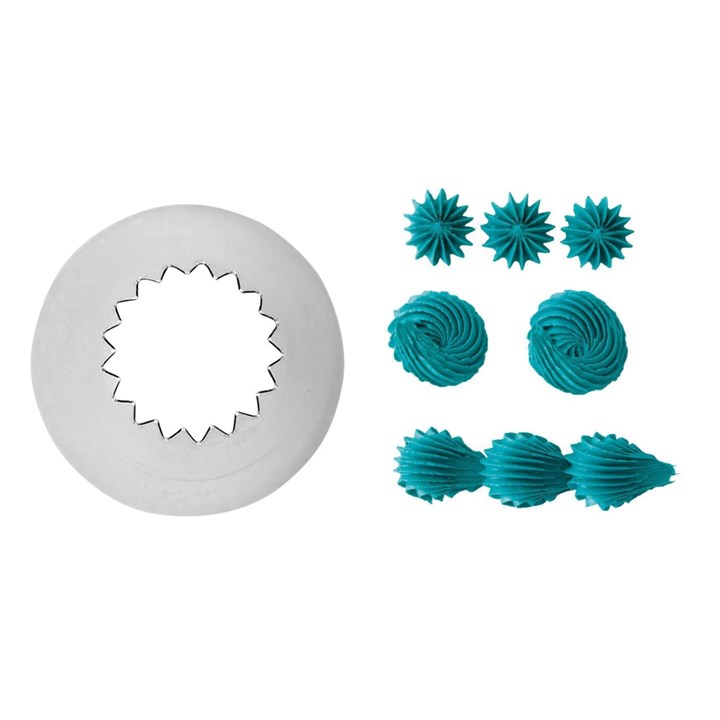 Wilton Piping Nozzle 8B Open Star | Craft Company