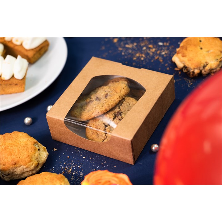 Kraft Brown Window Pop-Up Boxes - 10 Pack | Craft Company