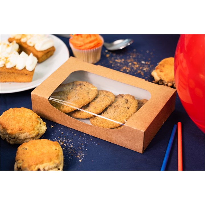 Kraft Brown Window Pop-Up Boxes - 10 Pack | Craft Company