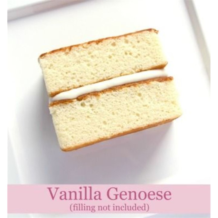 Vanilla Genoese Sponge Cake – Round – 8” | Craft Company