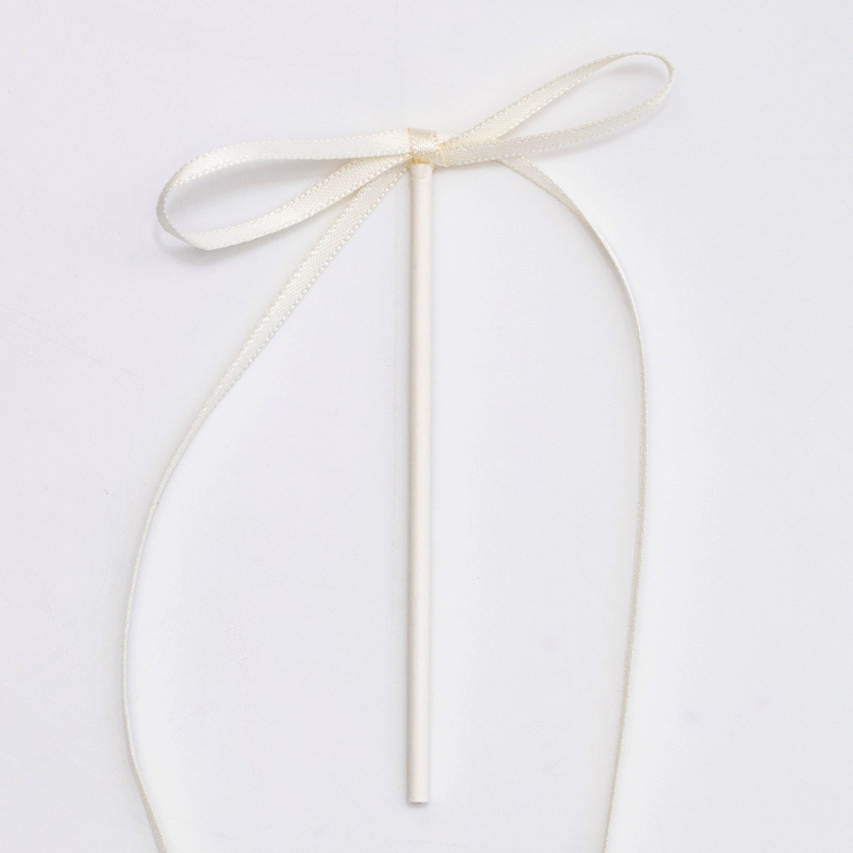 PME- Ribbon Bow Cake Toppers -White 8pk | Craft Company