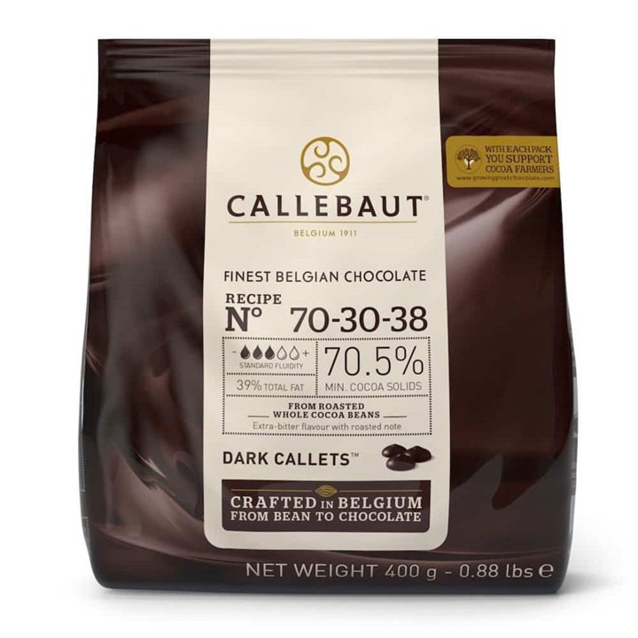Callebaut Belgian Chocolate - Dark - 400g | Craft Company
